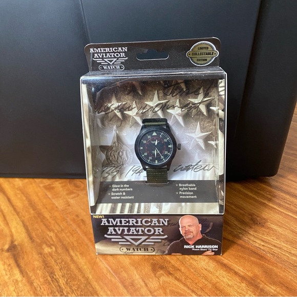 American Aviator | Accessories | New American Aviator Watch As Seen On ...